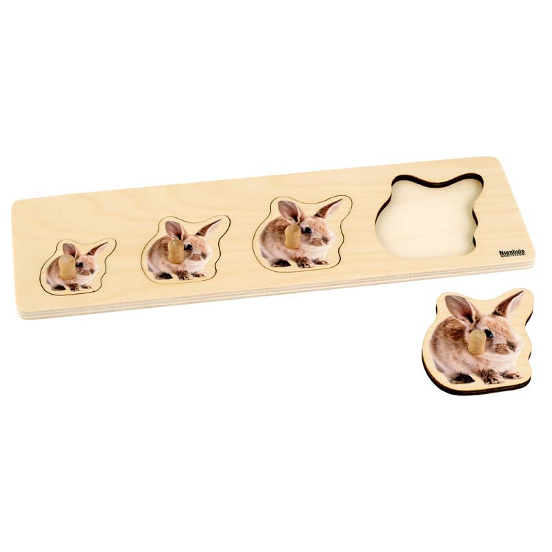 TODDLER PUZZLE: 4 RABBITS | GAM